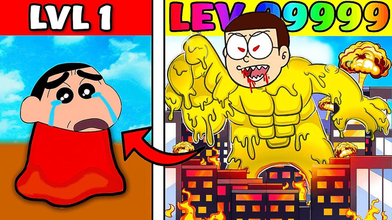 Nobita Became Slime Monster😱|| Funny Game 😂 - YouTube