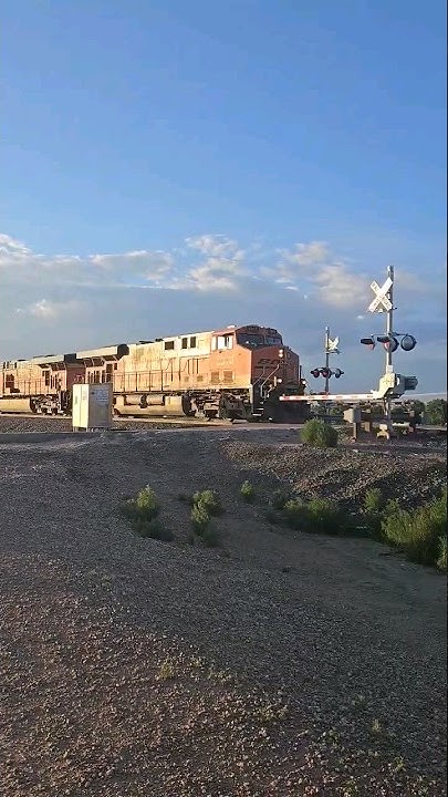 BNSF 5813 SB MAC'S Sunset Train! - YouTube