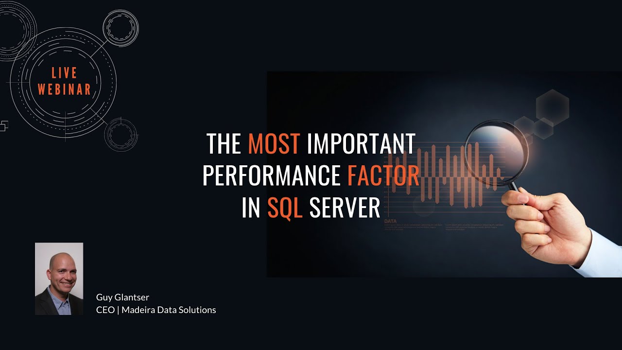 The Most Important Performance Factor in SQL Server - YouTube