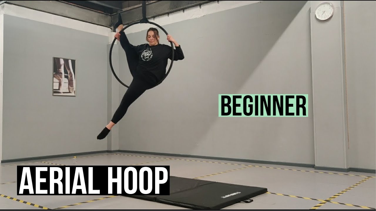Aerial Hoop Routine Tutorial (Beginner) | AIR HOOP - YouTube