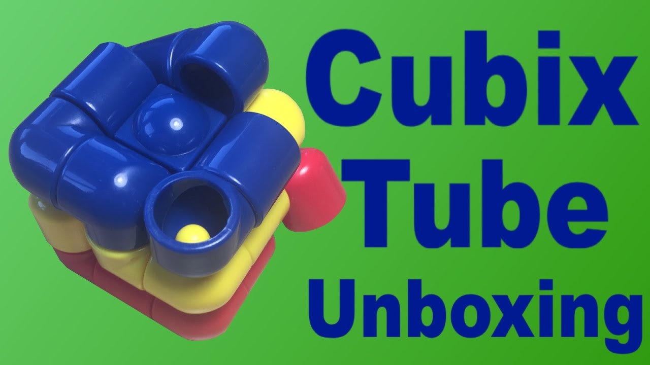 Cubix Tube Puzzle Unboxing - YouTube
