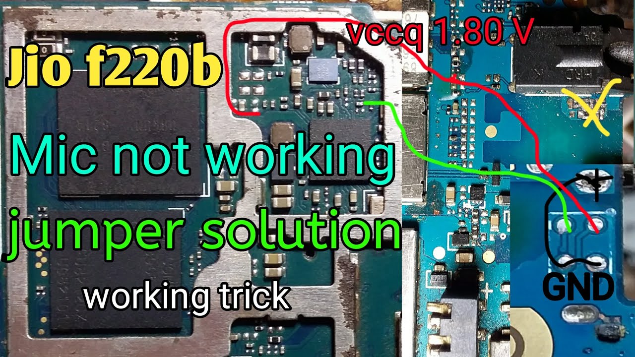 jio f220b mic jumper solution||jio f220b mic not working - YouTube
