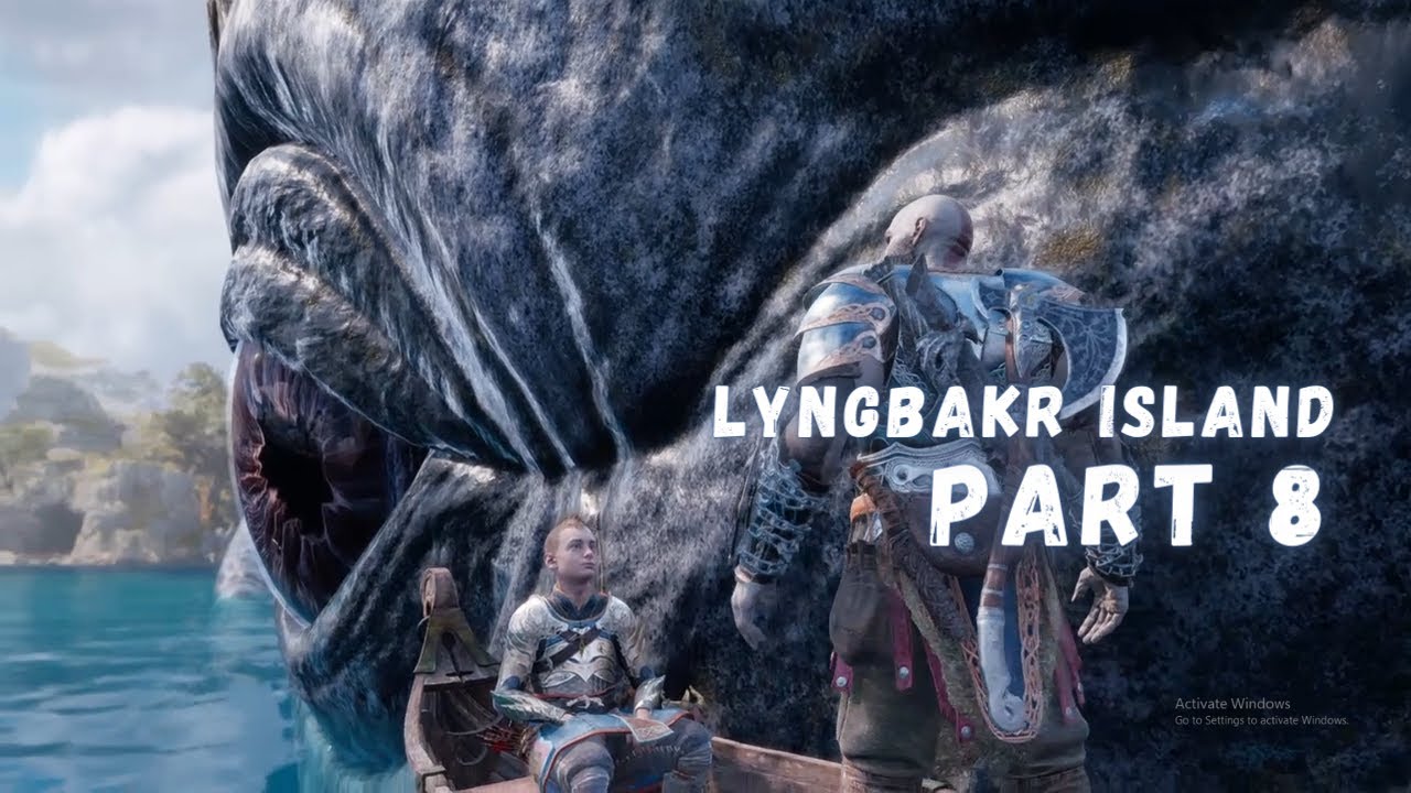 Freeing Lyngbakr Whale Island | God of War Ragnarok PS4 Walkthrough ...