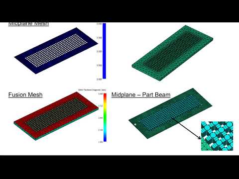 Autodesk Moldflow Shape Factor - YouTube