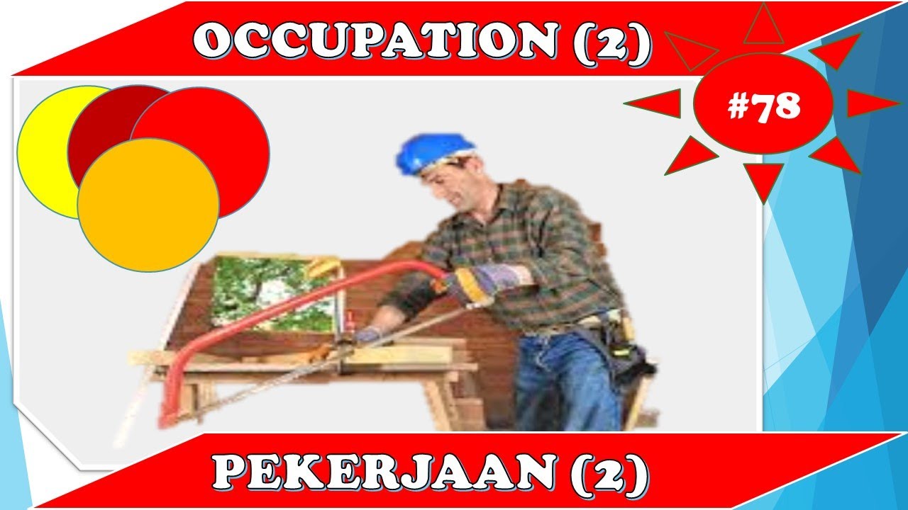 OCCUPATION = PEKERJAAN (2) # 78 - YouTube