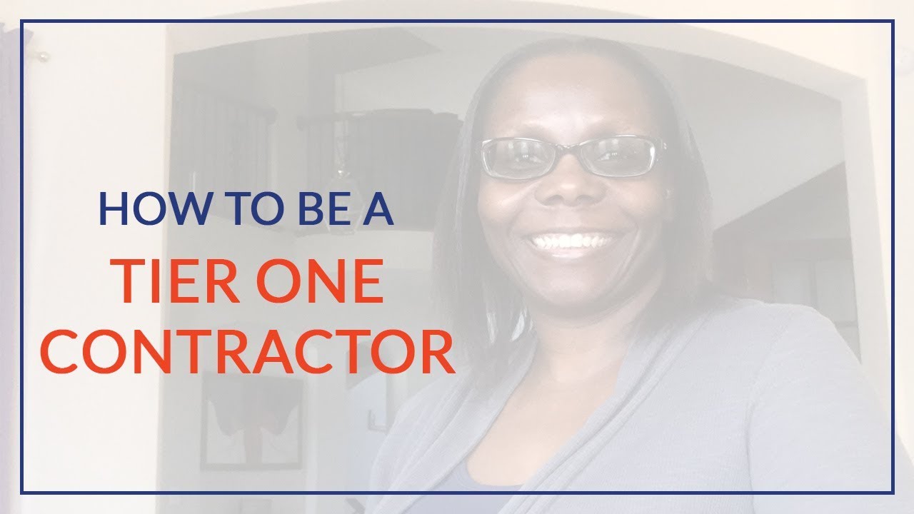 Being A Tier One Subcontractor Has Benefits - YouTube
