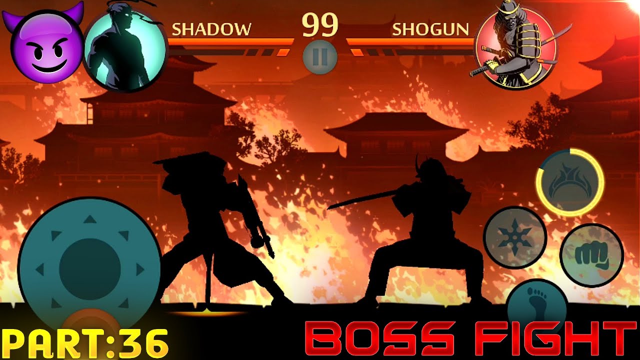 NOW! IT's TIME TO DEFEAT "SHOGUN" 😈😈|| BOSS FIGHT || SHADOW FIGHT 2 ...