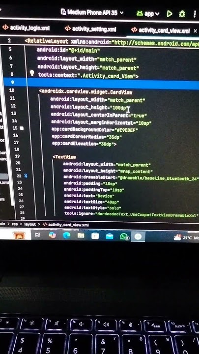 Week 2 Of Learning To Cardview In Kotlin Androidtutorial Kotlintutorils Coding Kotlin Youtube