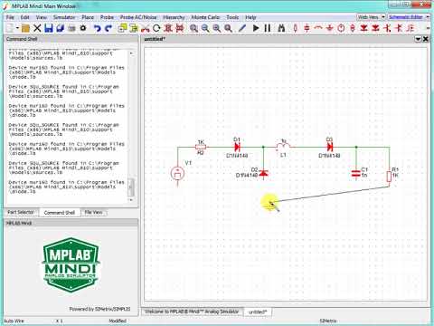 MPLAB Mindi simple tutorial - YouTube