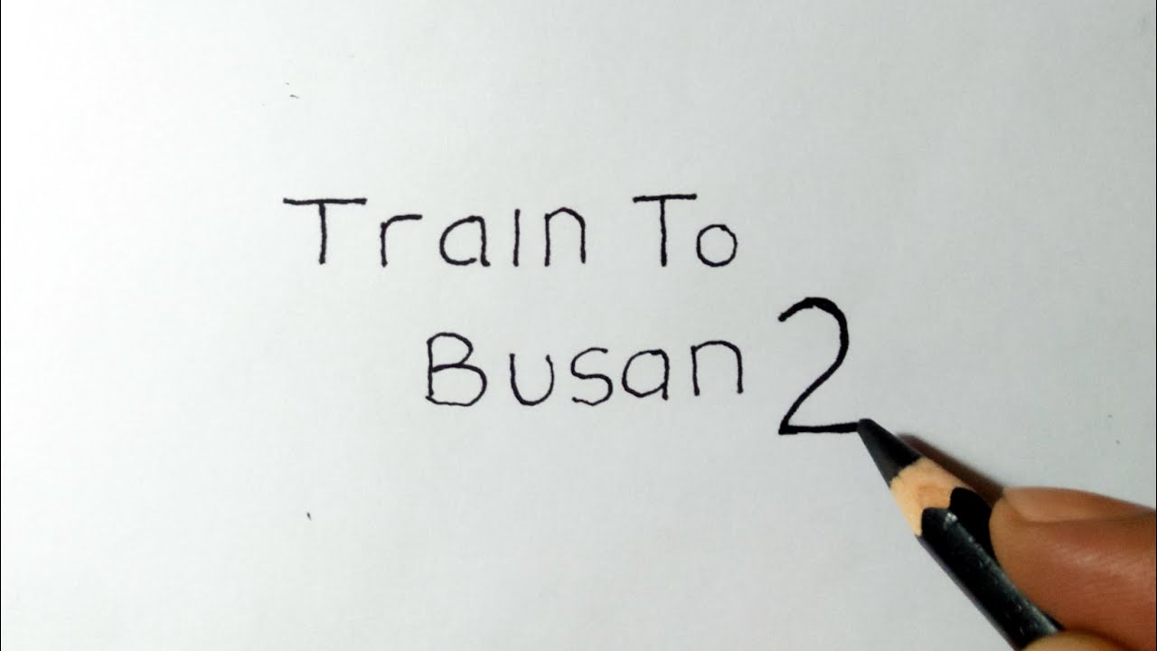 How to turn words train to busan 2 into cartoon / comics characters ...