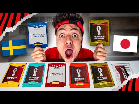 COMPREI TODOS OS PACOTINHOS DA COPA QUE EXISTE!