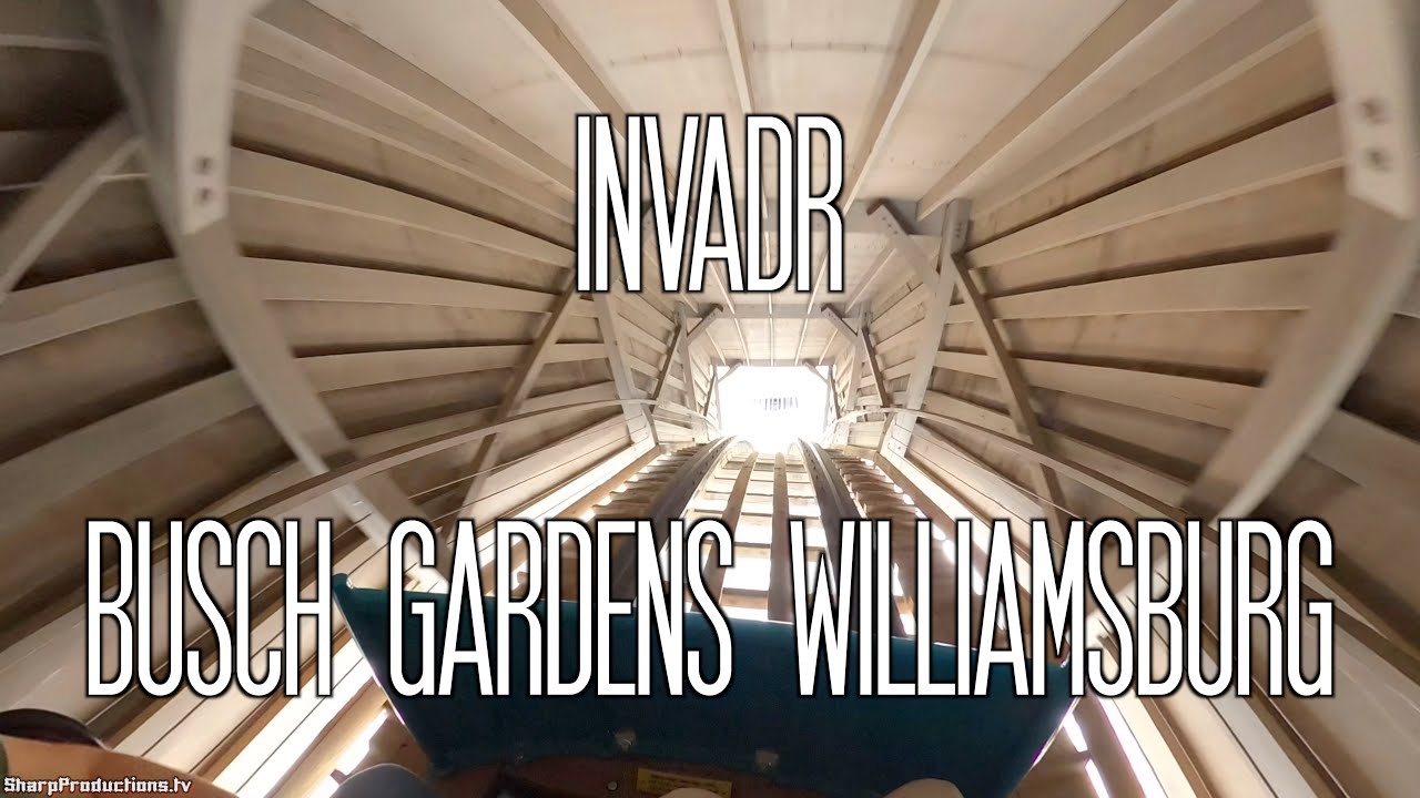 InvadR (4K Hypersmooth POV) Busch Gardens Williamsburg - YouTube