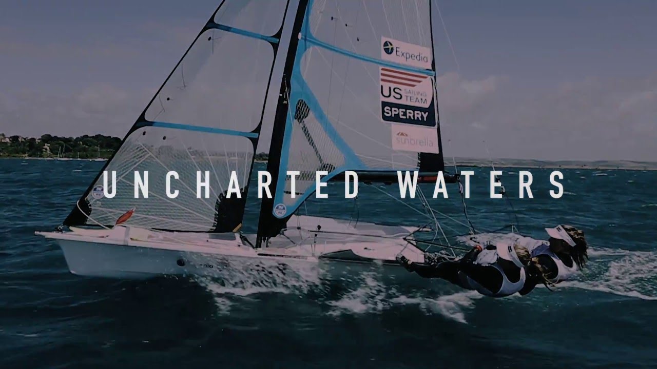 UNCHARTED WATERS: Trapeze Sailing on the 49erFX - YouTube