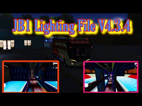 Jb1 Bus Mod | Lighting file & dashboard | Bussid ModV4.3.4#bussid # ...