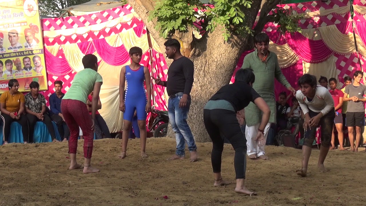 Junior Girl Kushti matches at: Pataka Chai Dangal: Old Matches. - YouTube