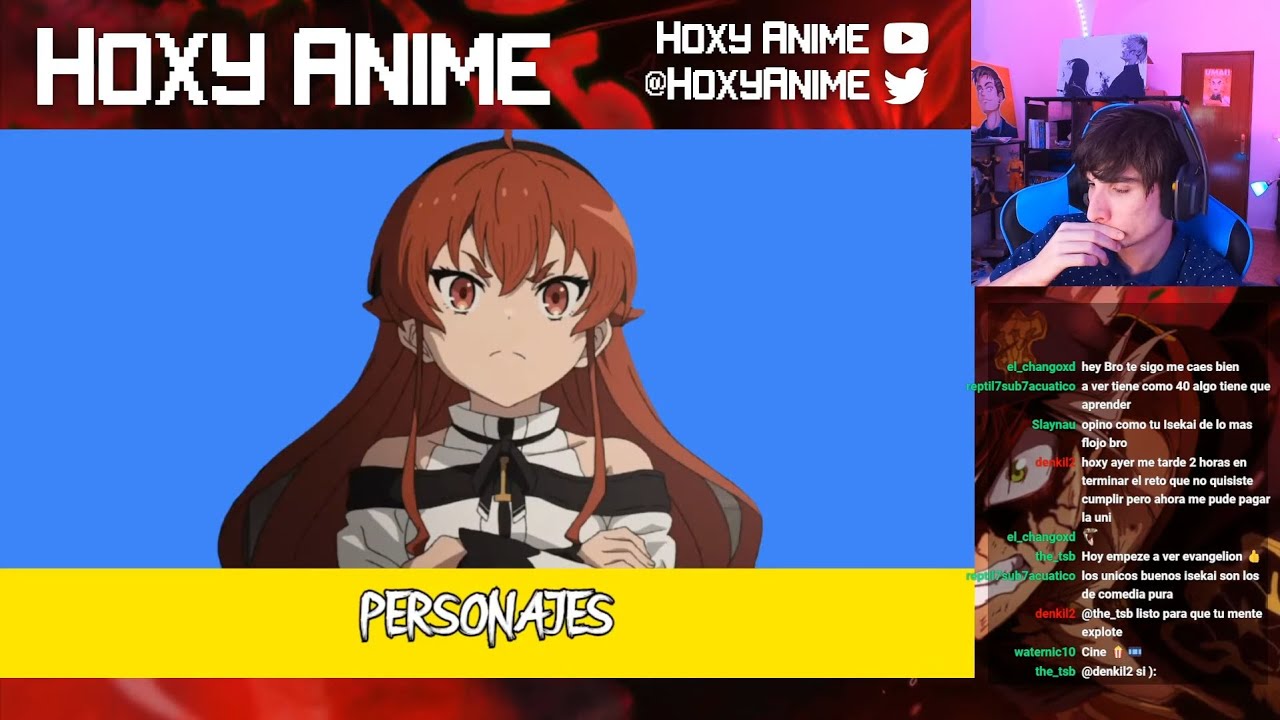 HOXY REACCIONA A UNA CRITICA DE MUSHOKU TENSEI - YouTube