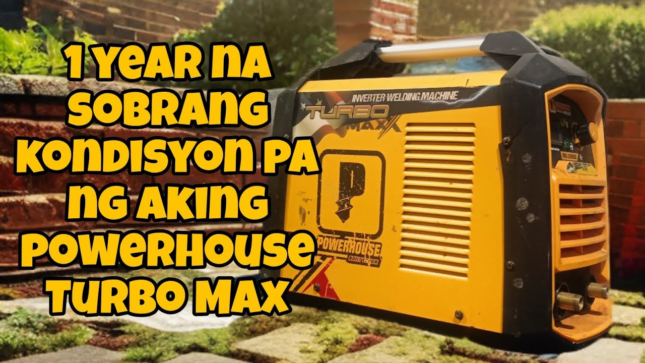 1 year na, Sobrang kondisyon pa, Powerhouse Turbo Max welding machine ...