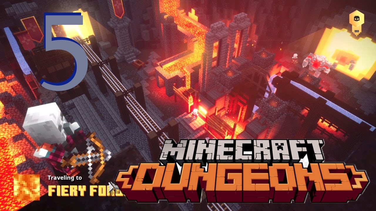 Fiery Forge! - Minecraft Dungeons - YouTube