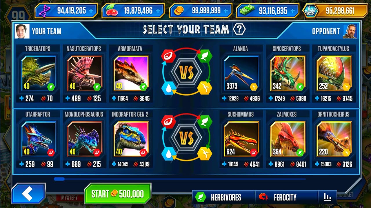 ALL SKILLS BIG BATTLE ARMORMATA VS INDORAPTOR GEN 2 | JURASSIC WORLD ...