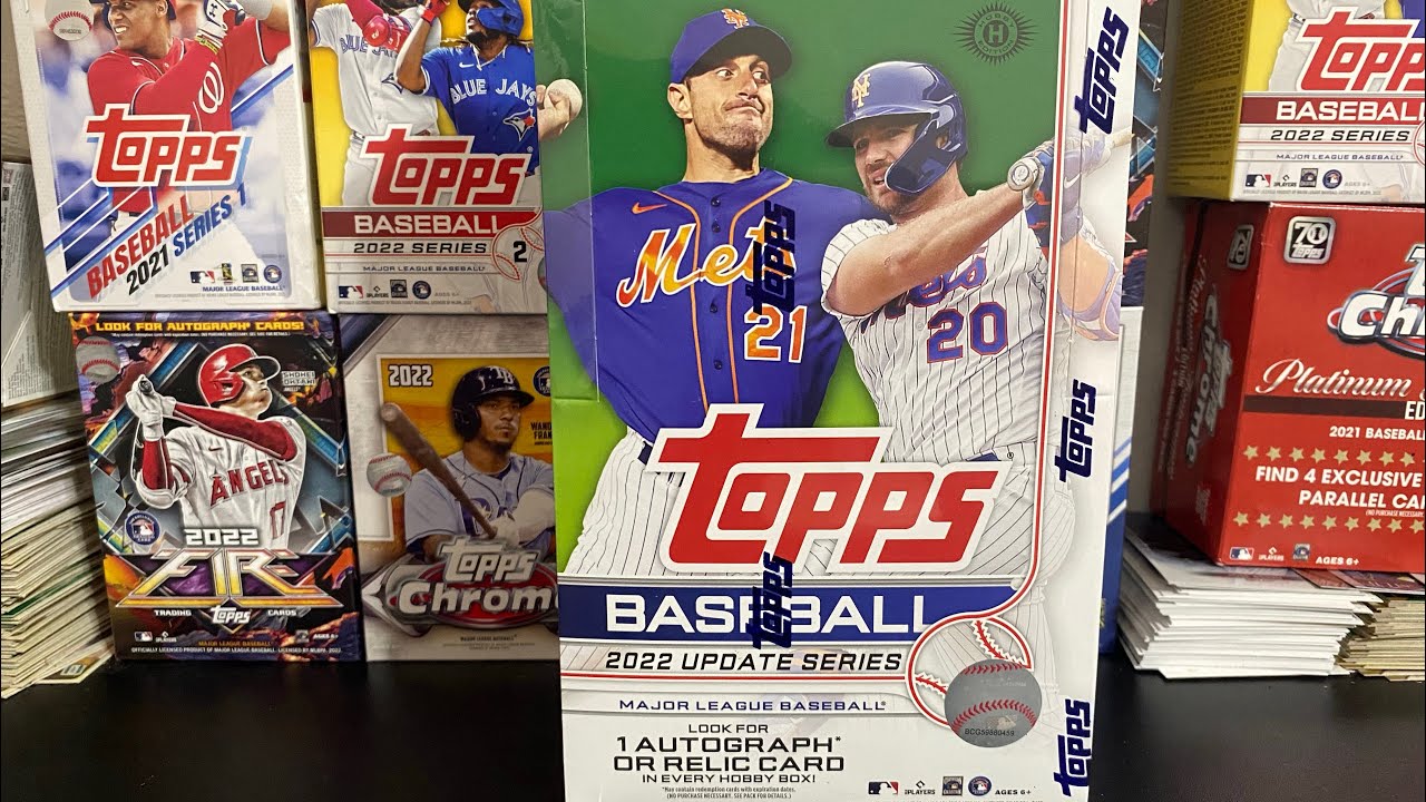 NEW RELEASE !🔥 2022 TOPPS UPDATE SERIES HOBBY BOX REVIEW! - YouTube