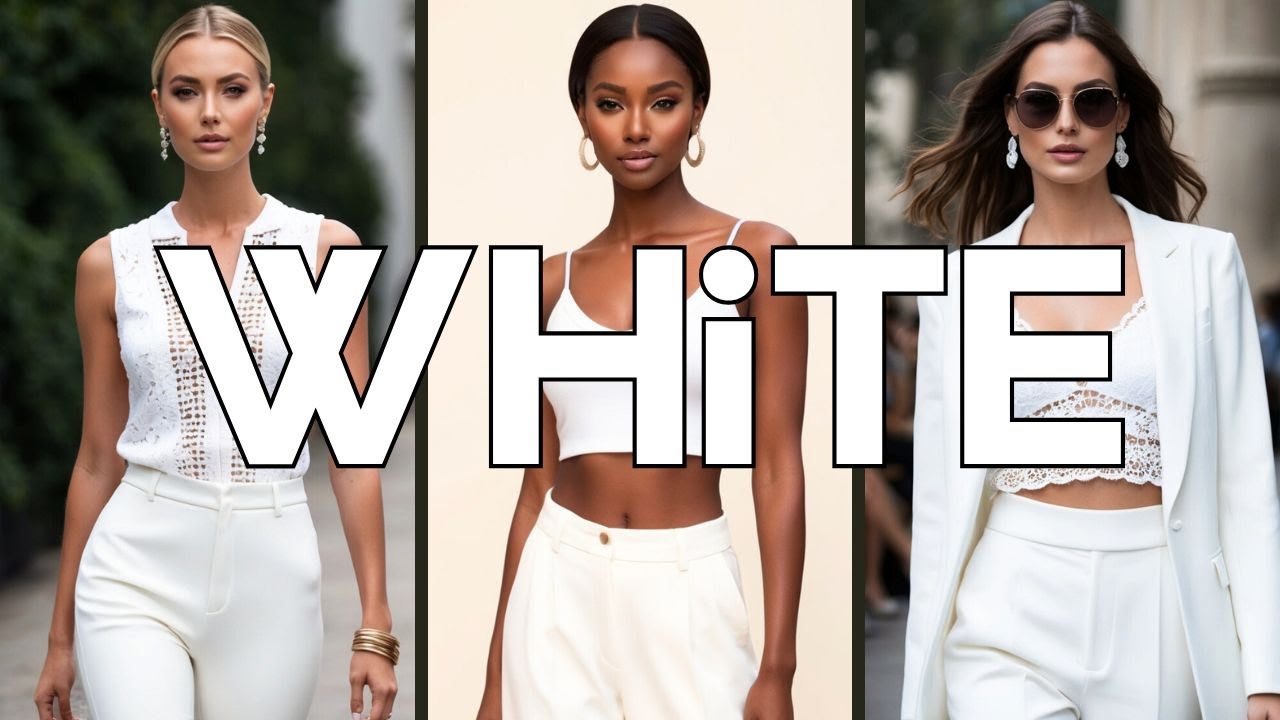White Style This Summer | Elegant & Chic 2025 Summer Outfit Ideas in ...