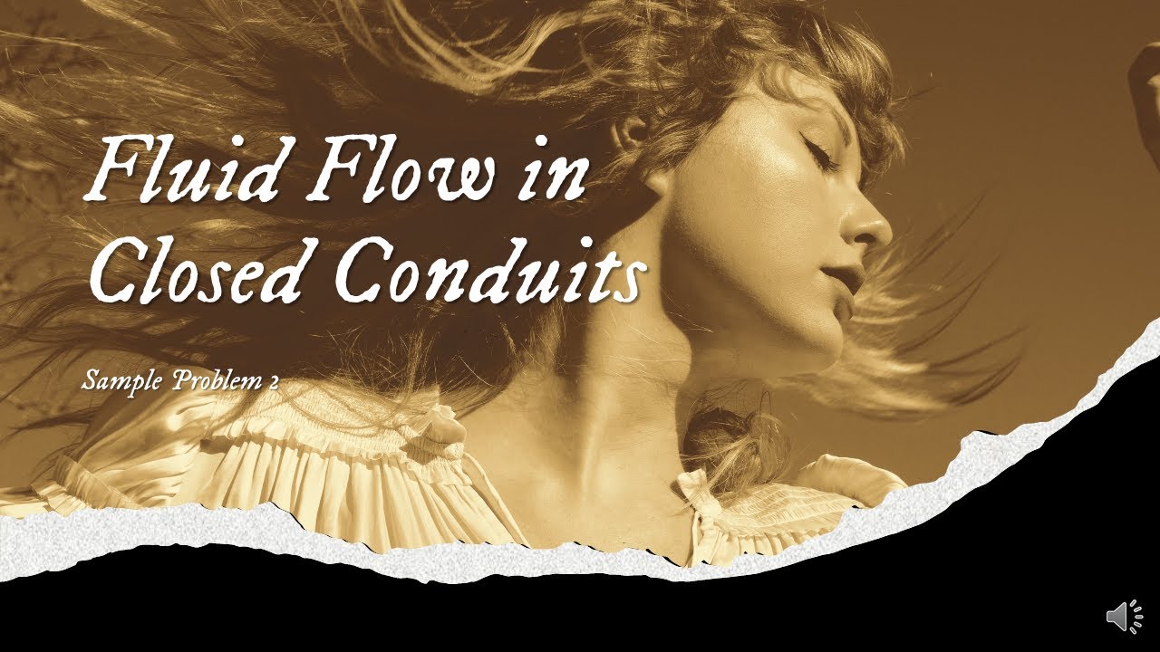 Hydraulics Week 5 Part 2/2: Fluid Flow in Closed Conduits - YouTube