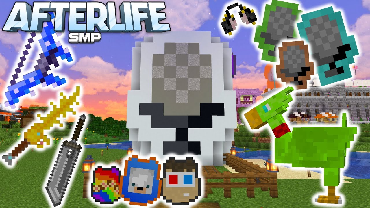 Custom Minecraft Items In Vanilla :: AfterLife S4 Ep 6 - YouTube