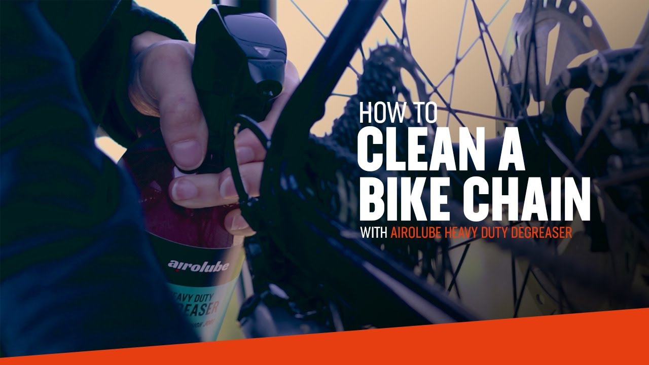 How To Clean A Bike Chain! Easy Tutorial for Airolube Heavy Duty ...