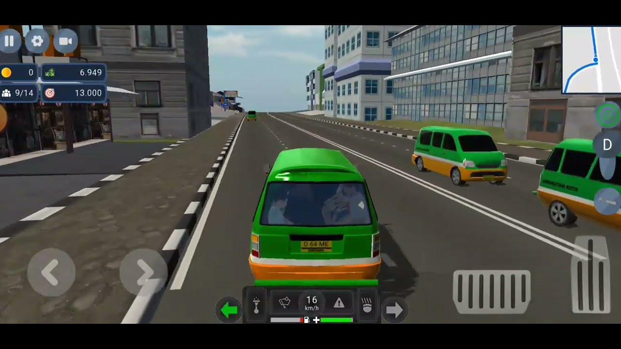 Angkot D Game Indonesia I Simulator Angkot Indonesia - YouTube