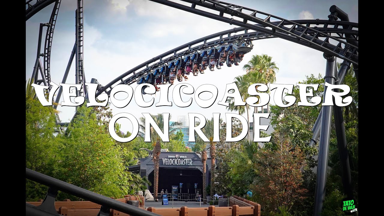Velocicoaster on ride - YouTube