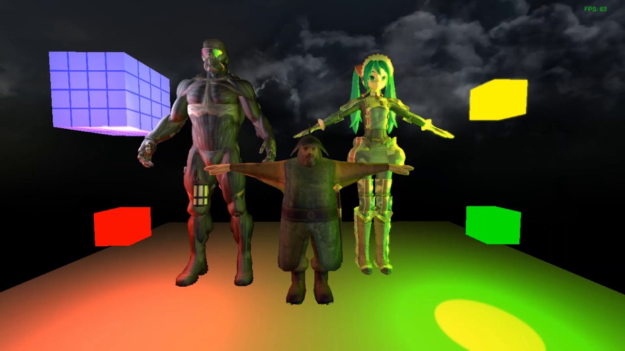 Blue Flame Engine Demo - YouTube