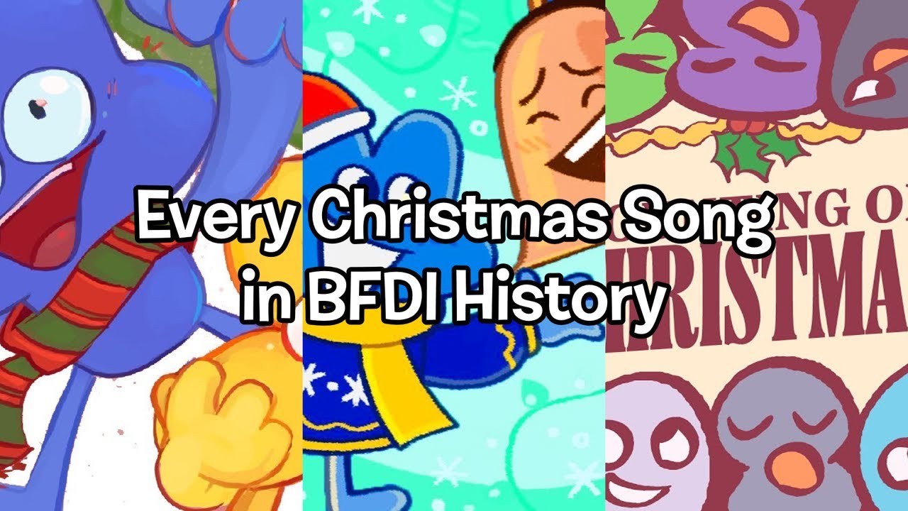 Every Christmas Song in BFDI History - YouTube