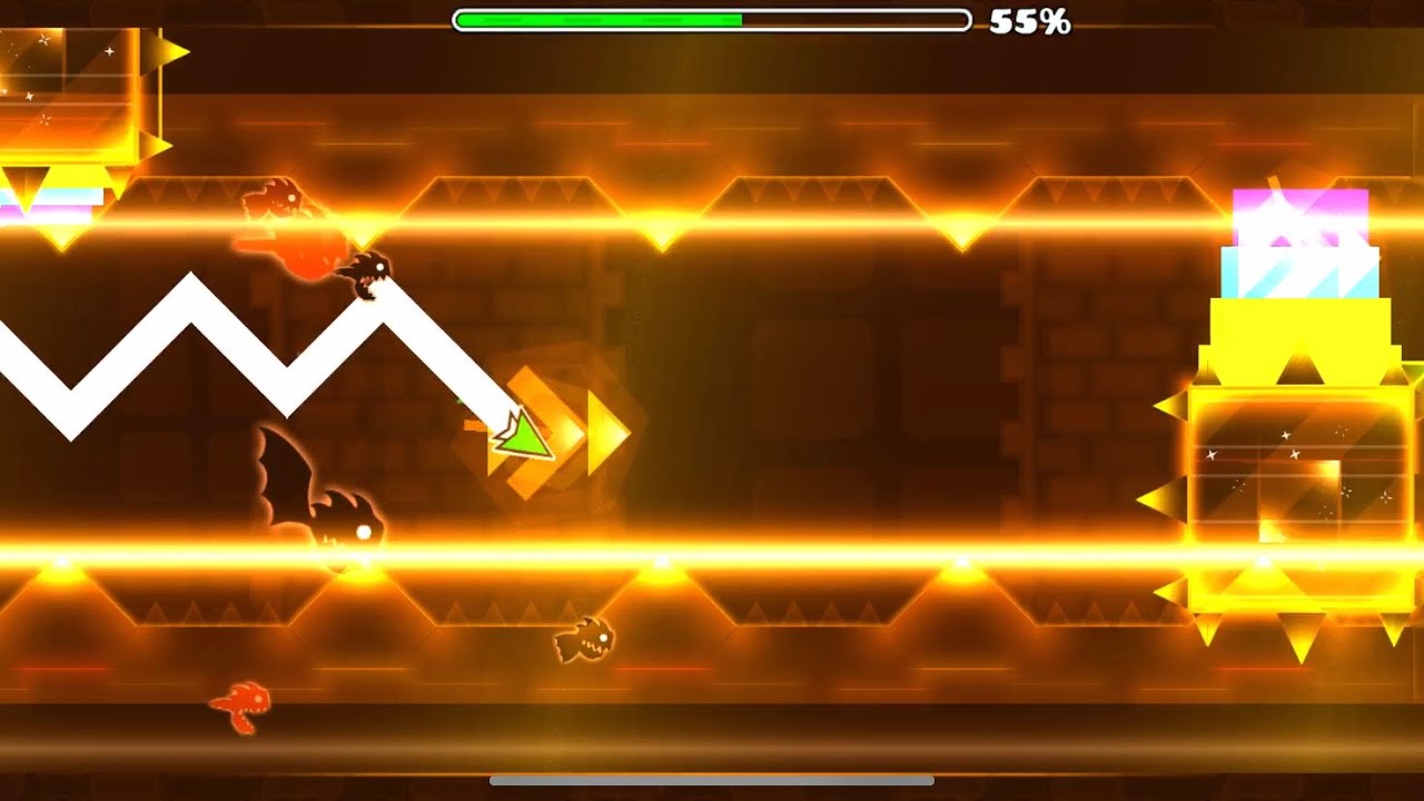 Geometry Dash - Unstoppable(Epic Easy Demon) by GatitosOWO: 100% - YouTube