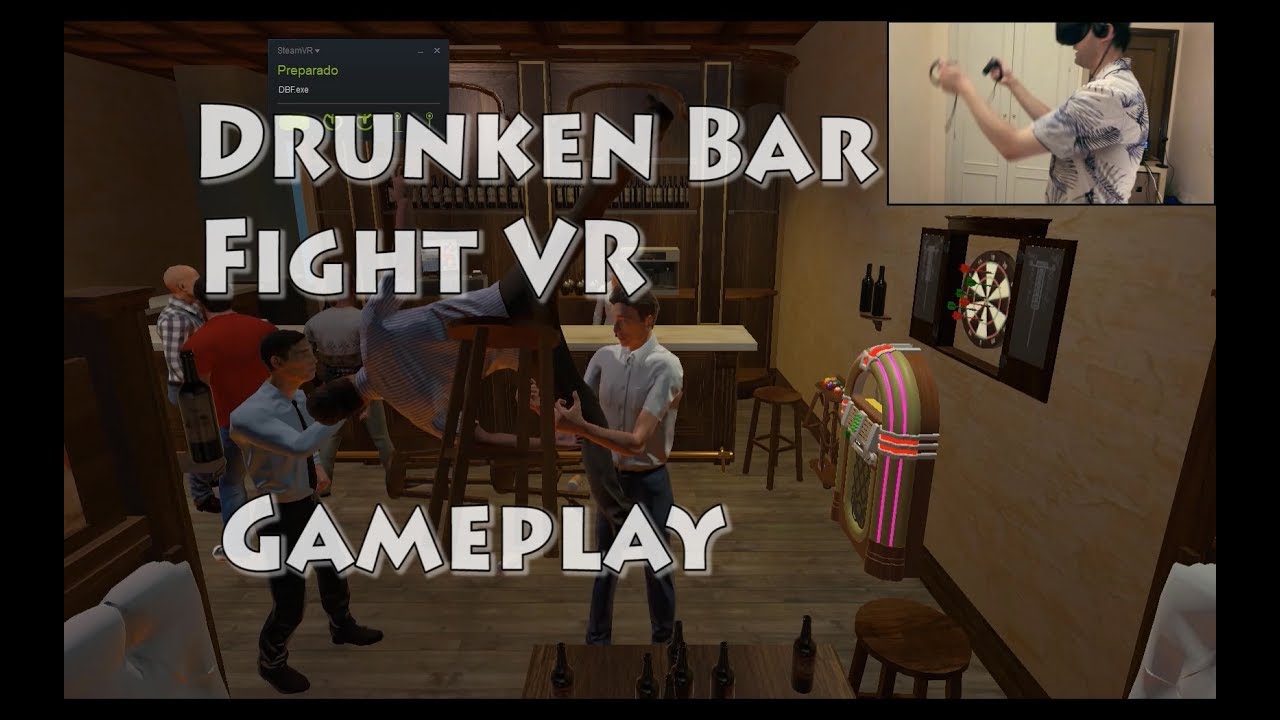 Drunken Bar Fight VR Gameplay (Rock Edition) - YouTube