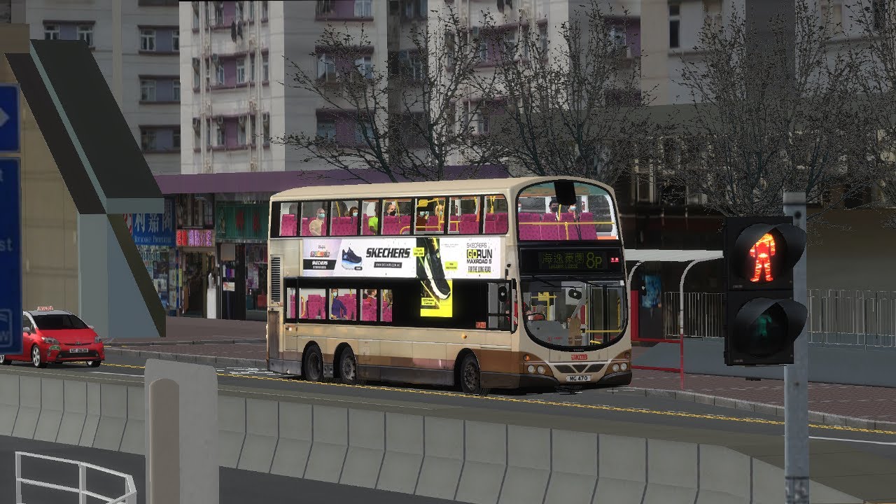 （聖誕快樂🎄）OMSI 2 HKWK KMB_AVBW15 MG 470@8P - YouTube