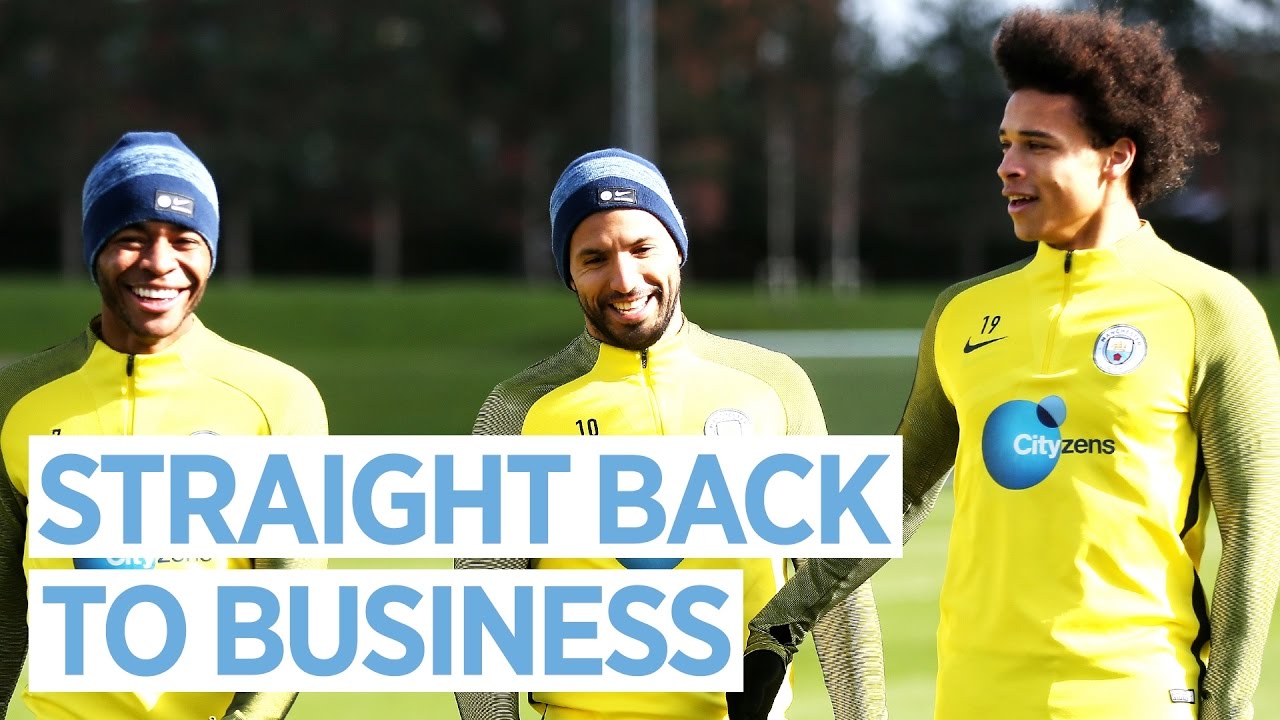 THE HARD WORK NEVER STOPS! | Man City Training - YouTube