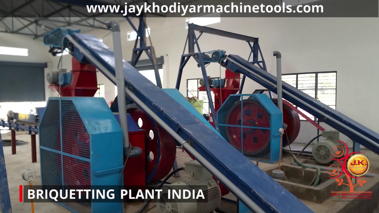 What is Briquetting, Briquetting Plant for sale - YouTube