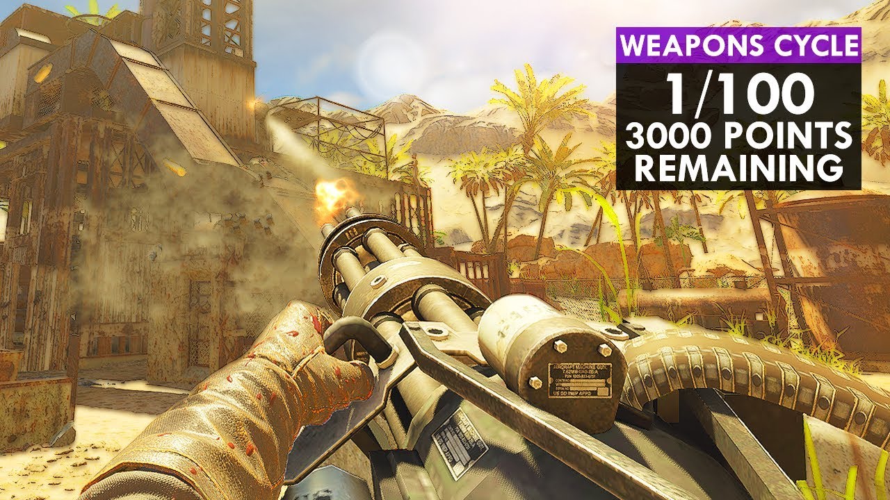 100 WEAPON ZOMBIES GUN GAME - YouTube