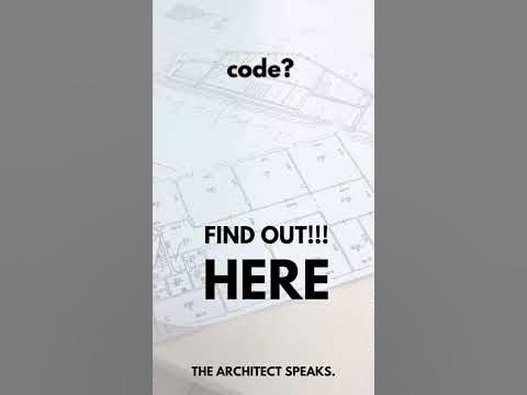 WHAT IS BUILDING CODE? ARCHITECT SPEAKS. - YouTube