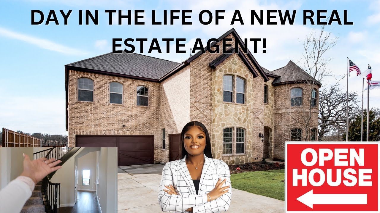 *REALISTIC* DAY IN THE LIFE OF A NEW REALTOR | FIRST OPEN HOUSE - YouTube