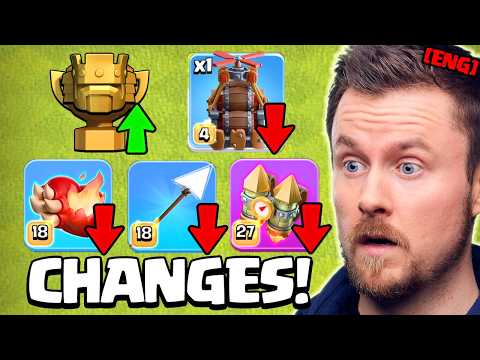 Emergency Changes for Clan War League and Balance Changes in May