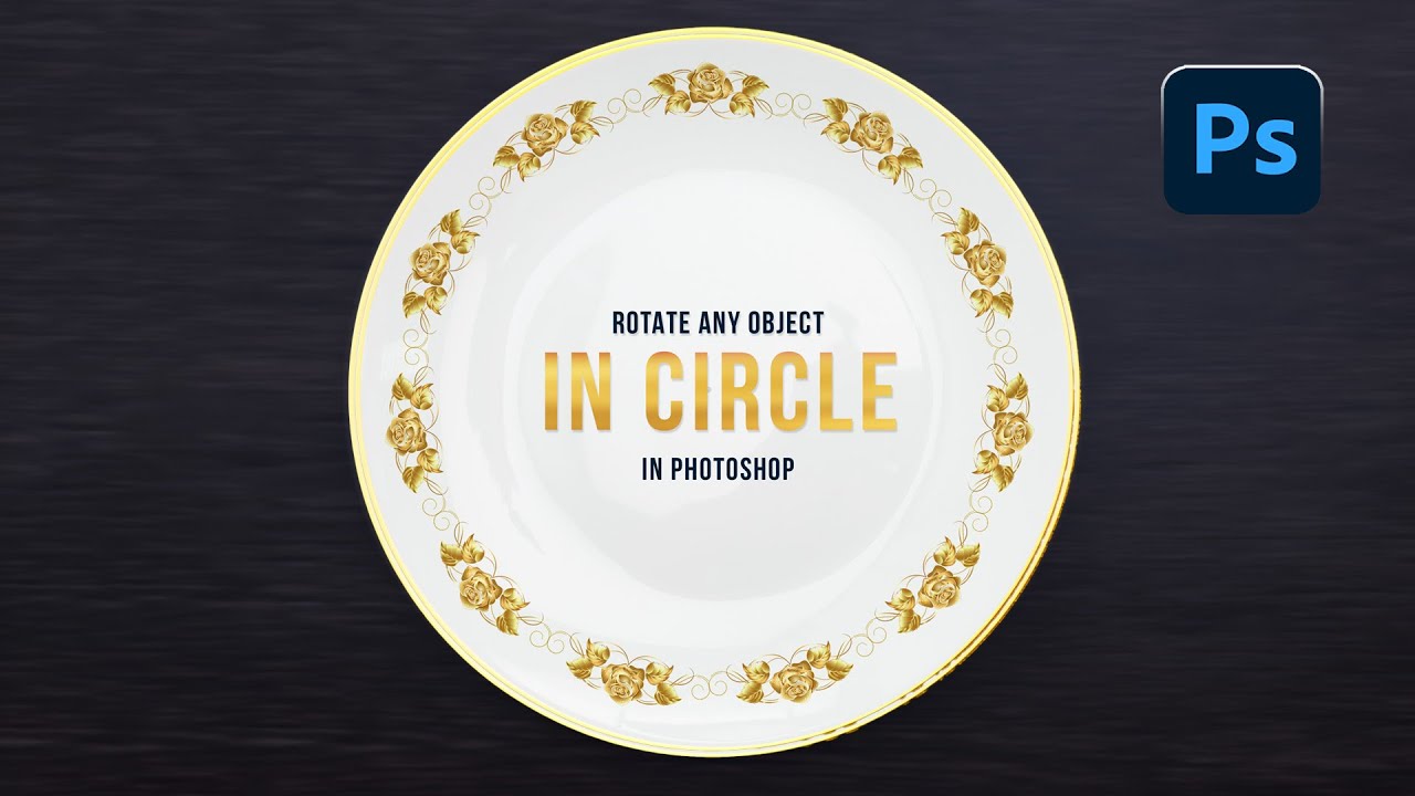 How To Duplicate Objects Around A Circle Photoshop Tutorials 2023 For Beginners Easy Youtube