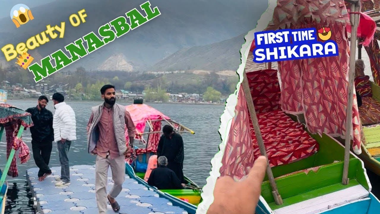 The Most Beautiful And Tranquil Lake in Ganderbal | Kashmir || Manasbal ...
