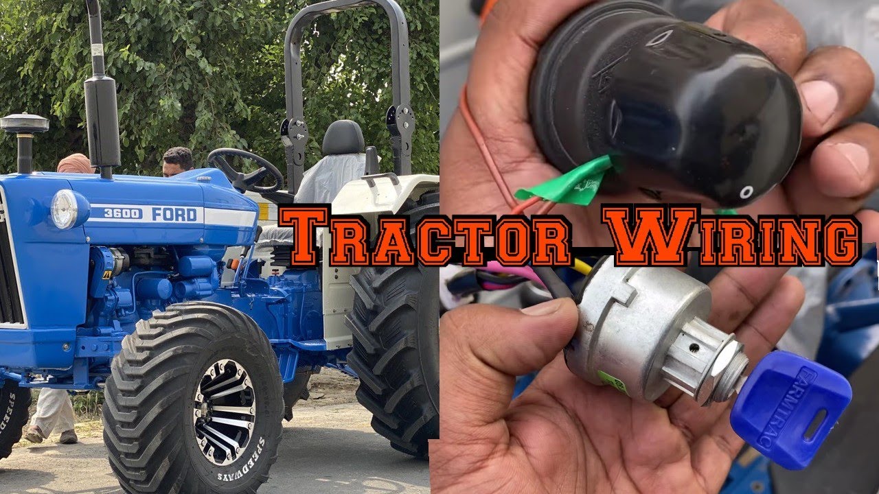 Tractor Di Original wiring #Minda | Ford 3600 Modifications | Faramtrac ...