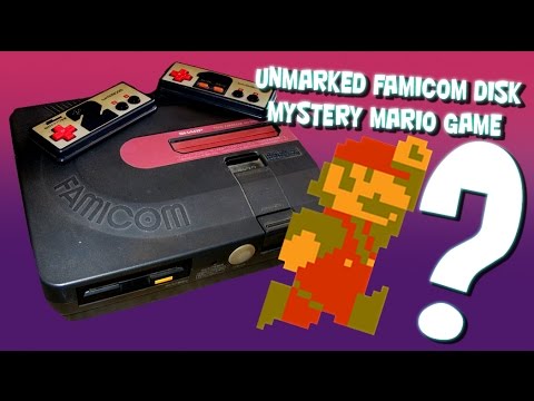 Famicom Twin - Unmarked Famicom Disk Game! Mario Mystery? - YouTube