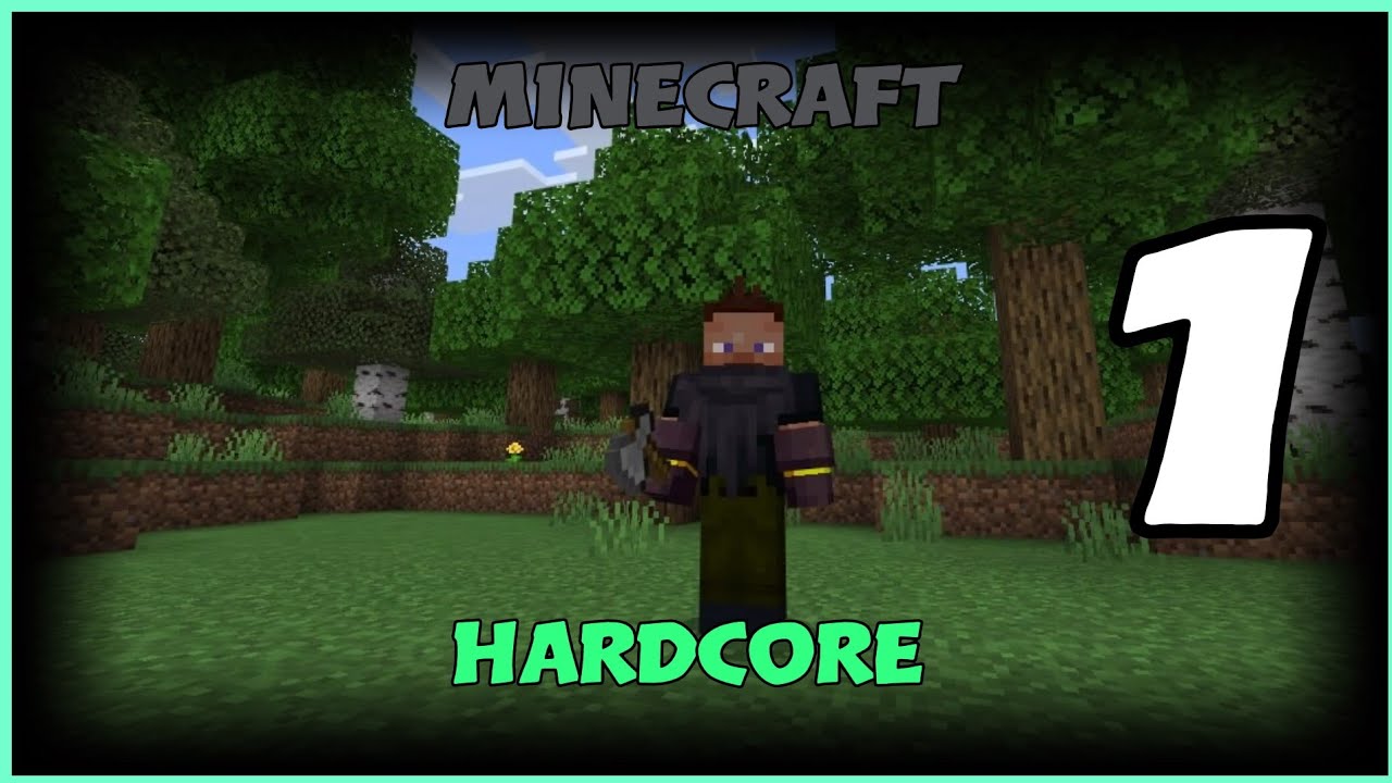 Minecraft Hardcore Part 1 | making It through - YouTube
