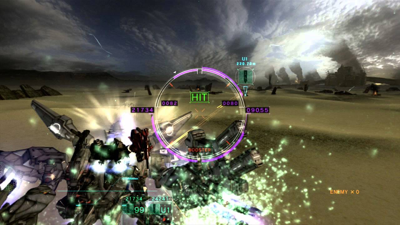 Armored Core Verdict Day ACVD : 2 Lightweight ACs VS N-WGIX/v - YouTube