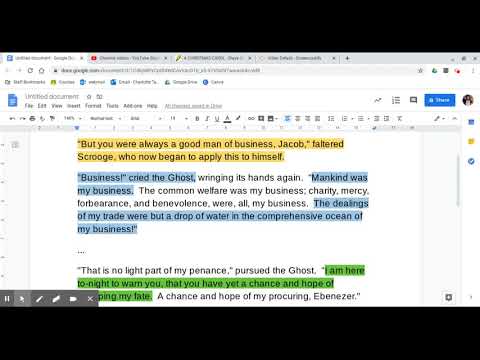 Stave One Quote 11 explained "You will be haunted by three spirits ...