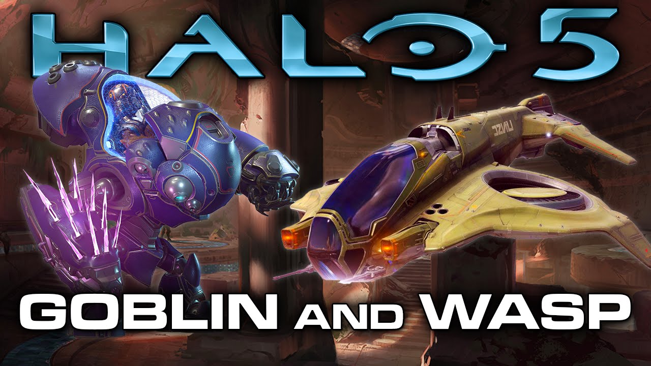 Halo 5 - New UNSC Air Vehicle "Wasp" and Warzone Boss "Grunt Goblin ...