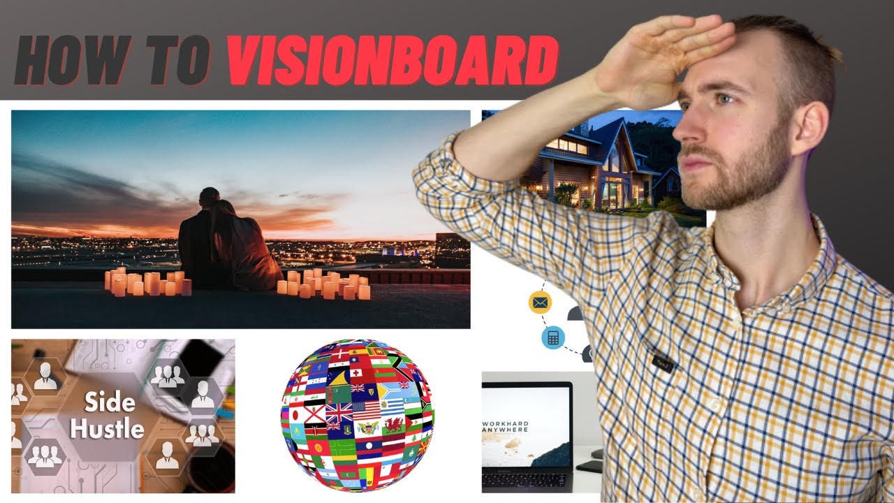 How to Create a Vision Board or Goal Collage With Powerpoint for 2022 ...
